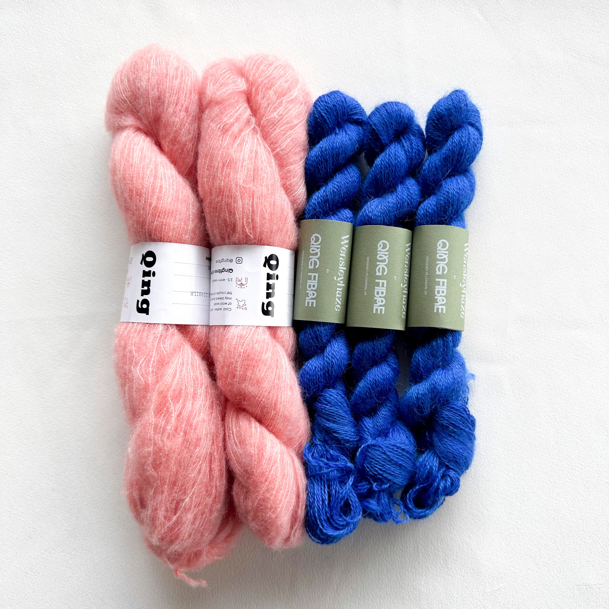 Yarn Kit Bundles - Qing Fibre - Indie Hand-Dyed Yarn