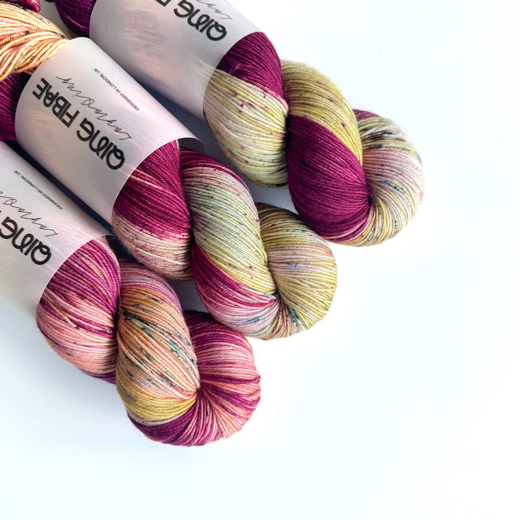 Fingering Weight Yarn - Qing Fibre - Indie Hand-Dyed Yarn