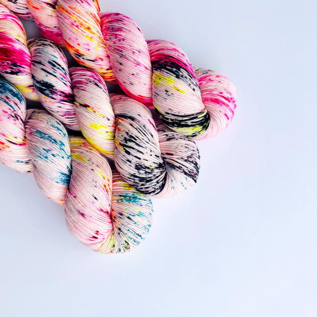 Fingering Weight Yarn - Qing Fibre - Indie Hand-Dyed Yarn