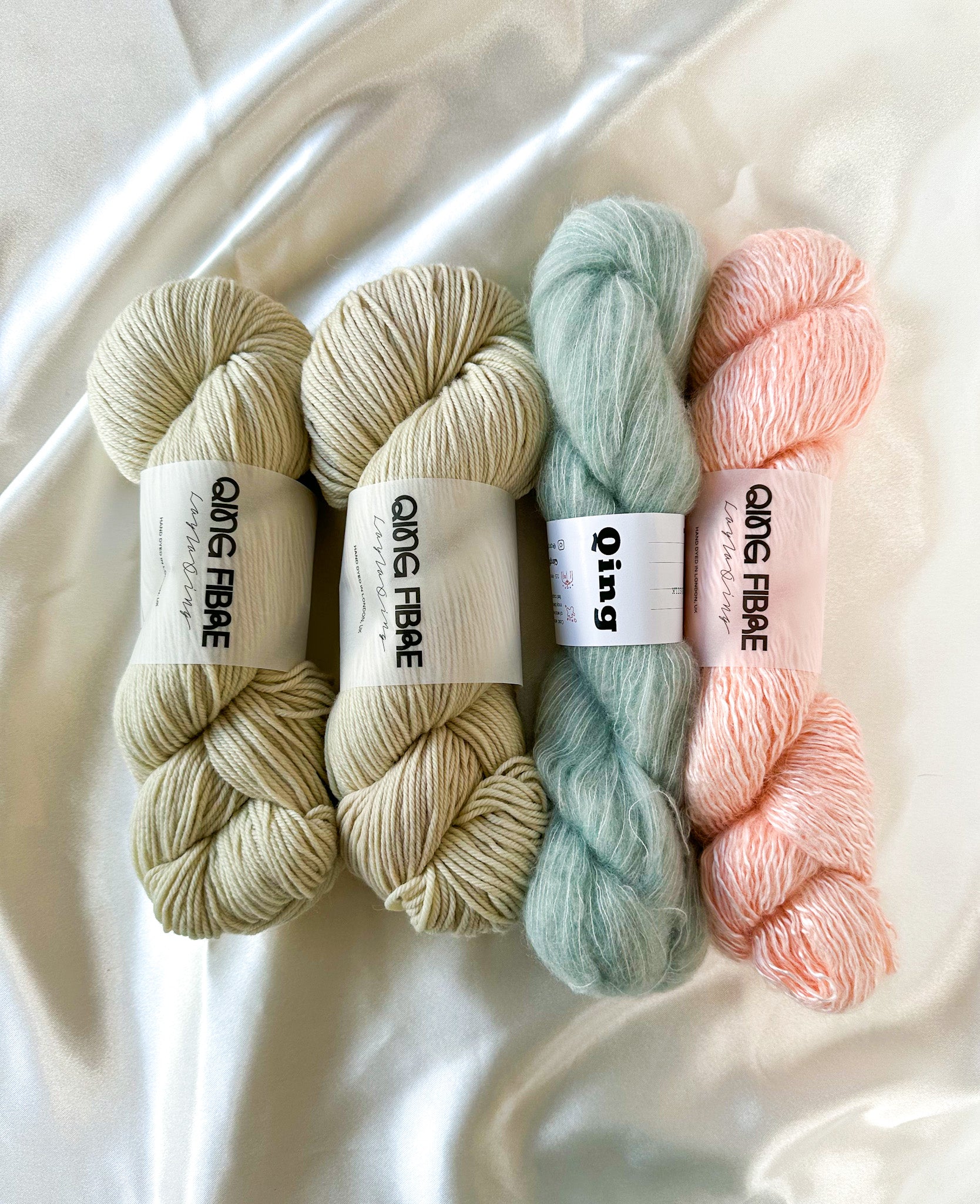 Yarn Kit Bundles - Qing Fibre - Indie Hand-Dyed Yarn